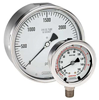 Dial Indicating Pressure Gauges On Circle Valve Technologies Inc.